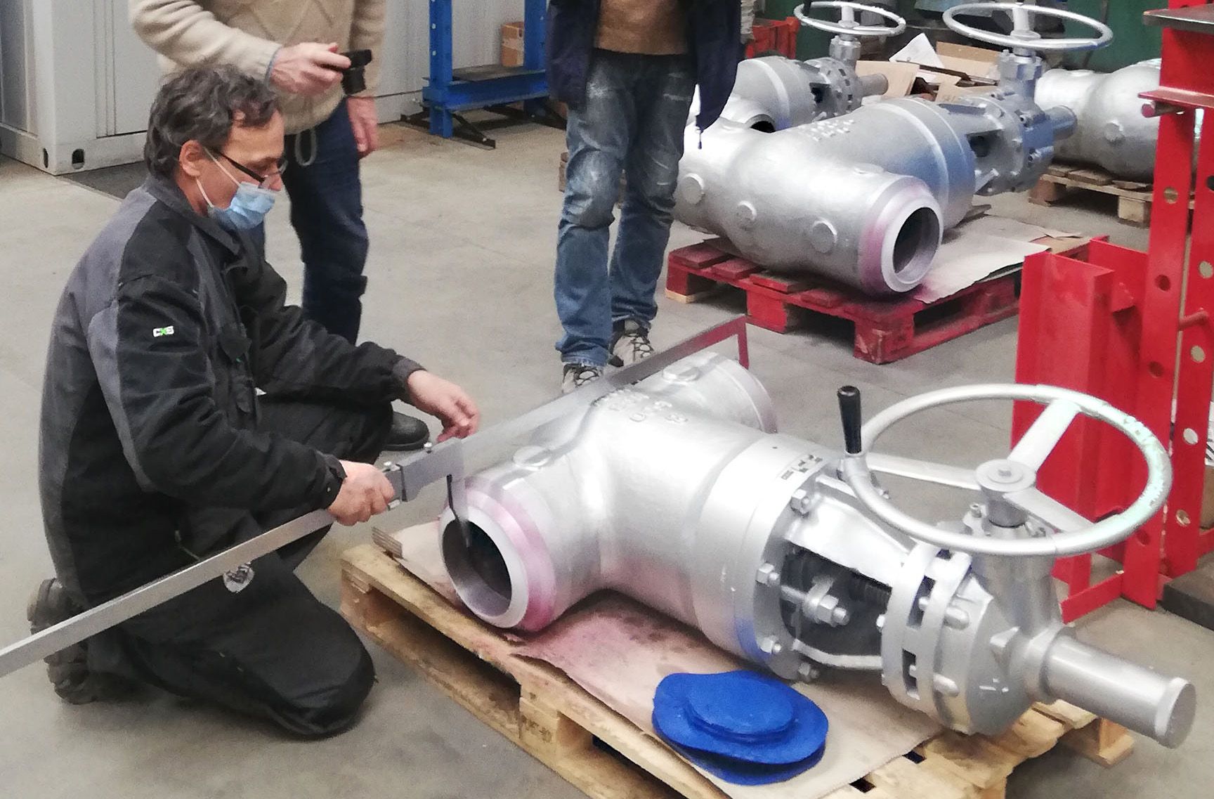 Moravia Systems - Acceptance of high pressure valves